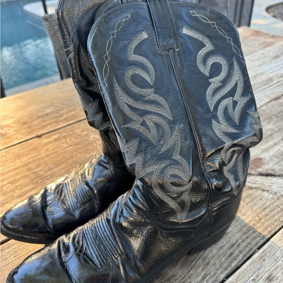 Dan Post | Shoes | Black Dan Post Cowboy Boots 2 | Poshmark
